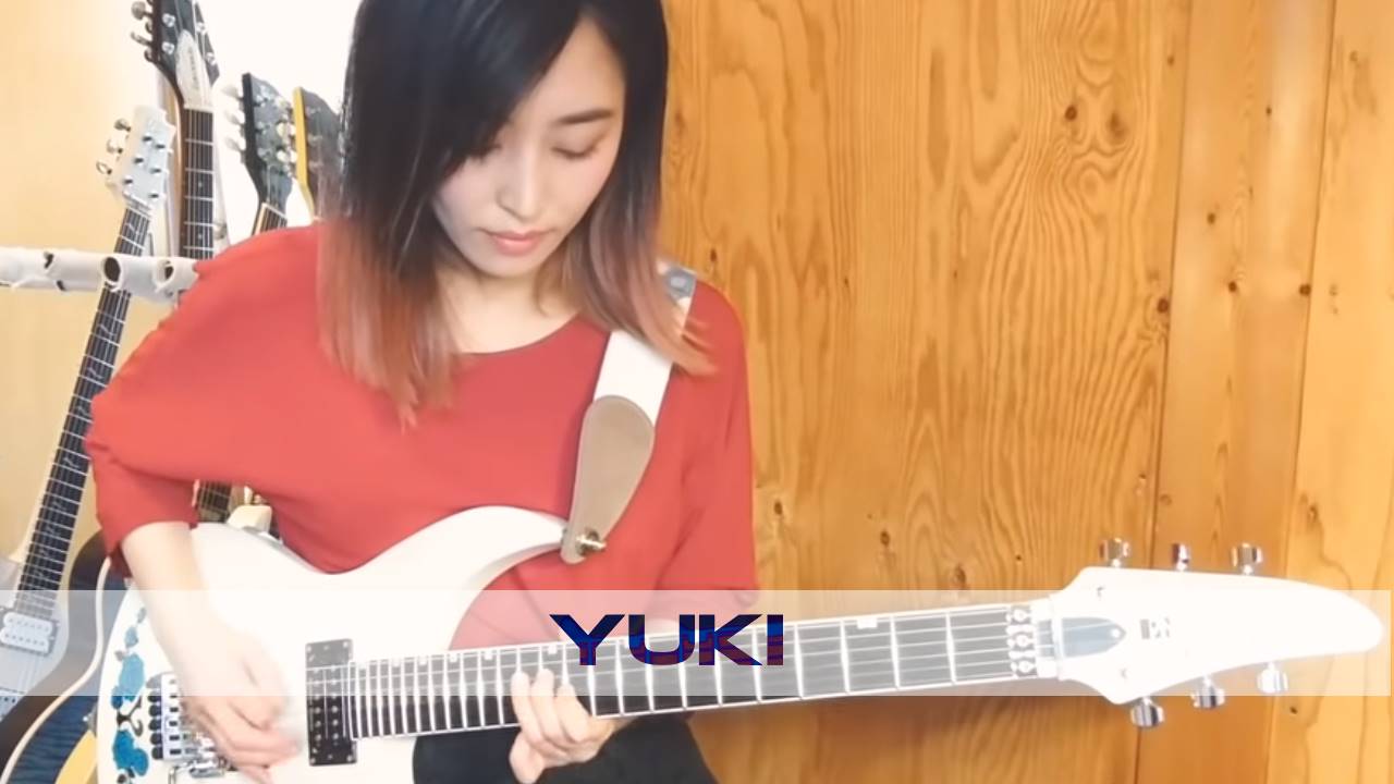 Yuki: Guitar solo D_Drive ( June 22, 2018)
