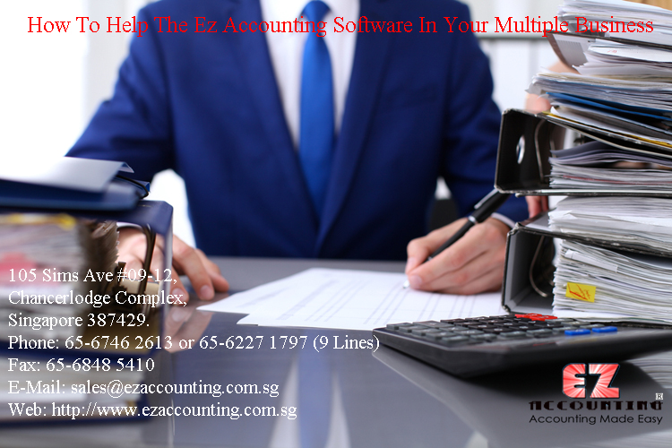 How To Help The Ez Accounting Software In Your Multiple Business