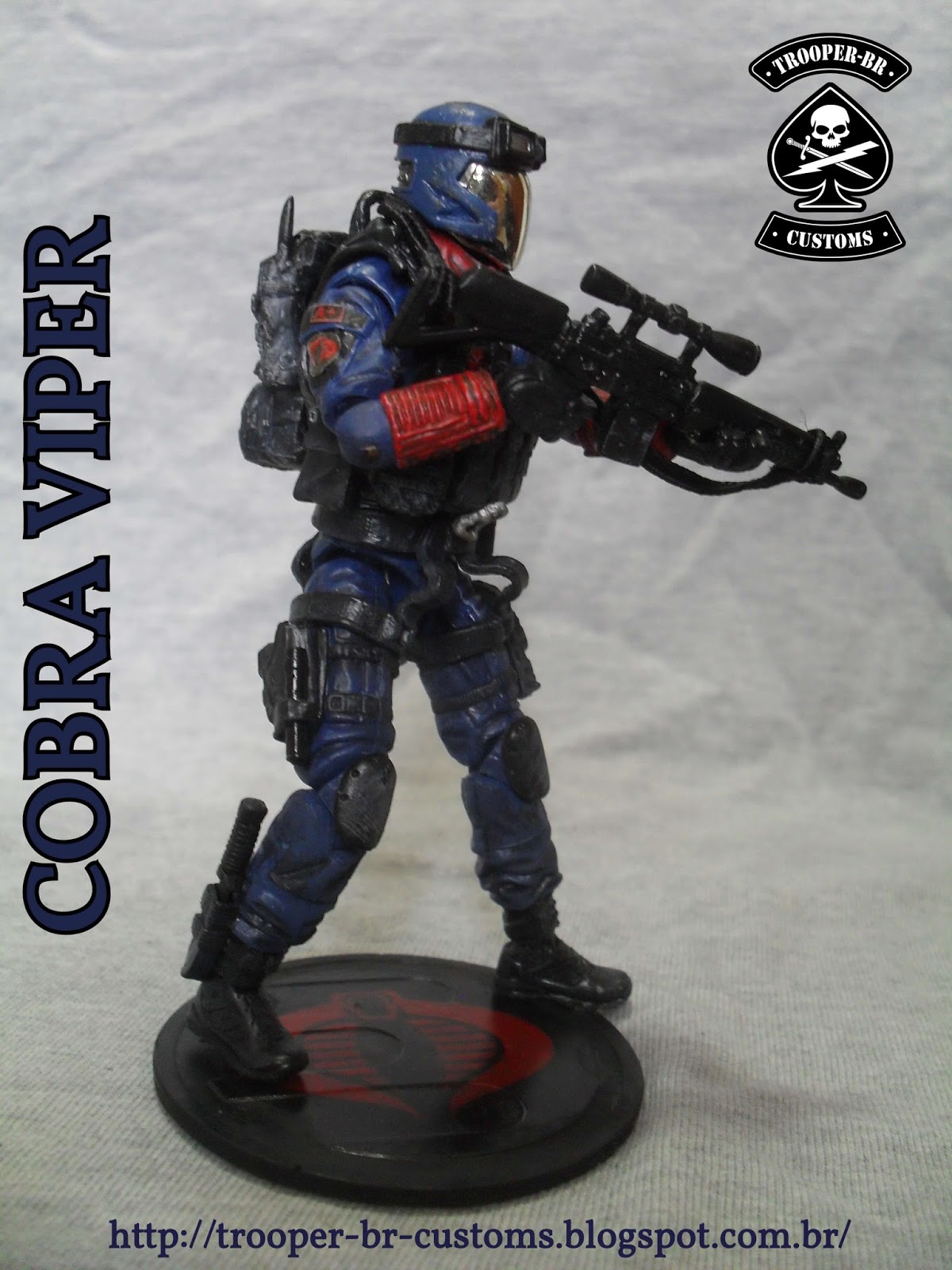 Gi joe Custom Action Figures: Cobra Viper - Infantry Trooper