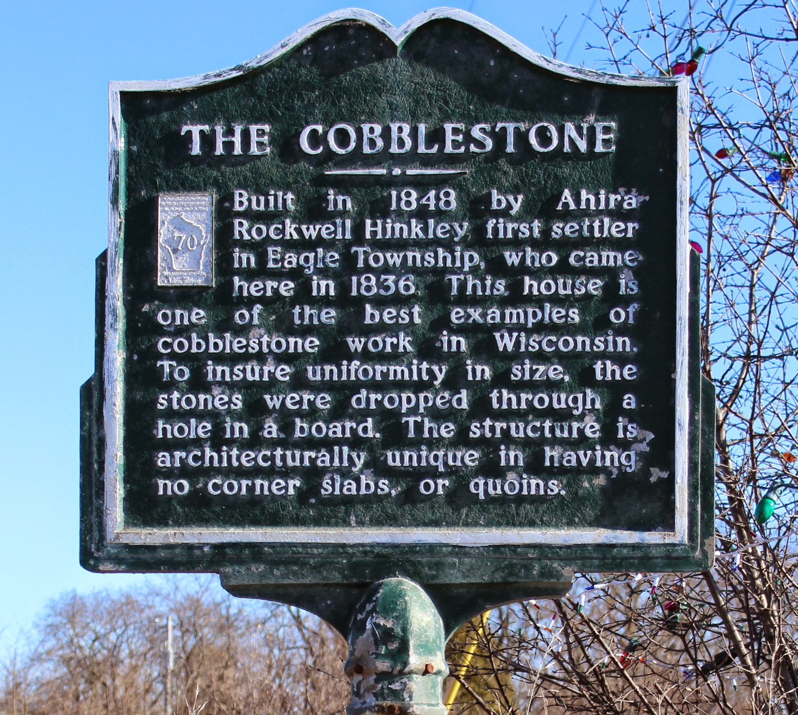 Cobblestone Buildings of North America: Cobblestone Buildings in Wisconsin