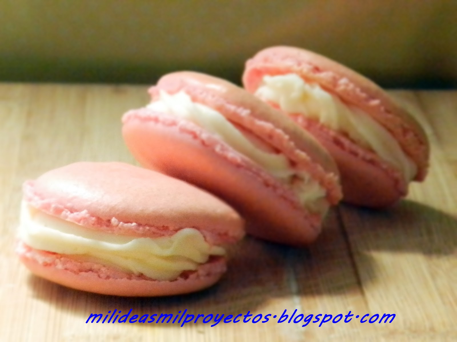MACARONS ROSA 3 O 4 INTENTO - Mil ideas, mil proyectos
