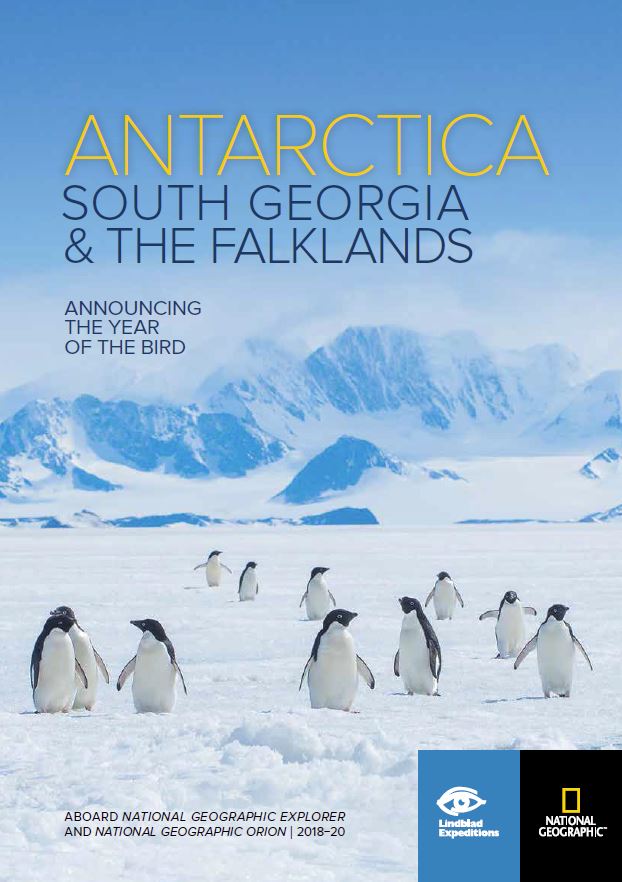 Lindblad Expeditions new Antarctic Brochure