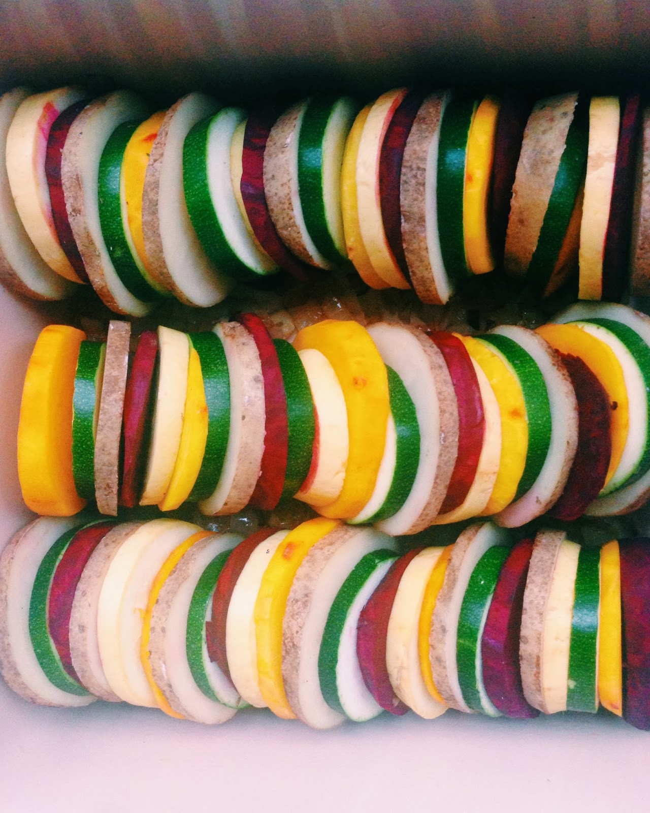 The Naked Fig: Squash and Root Vegetable Tian