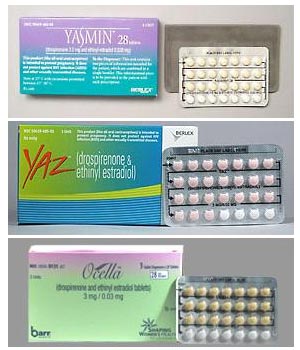 "Yaz, Yasmin and Ocella Birth Control Drugs may have Serious Side ...