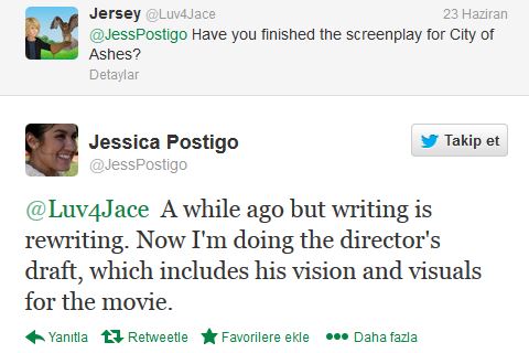 Shadowhunters Türkiye: Senarist Jessica Postigo 'Küller Şehri'nin ...