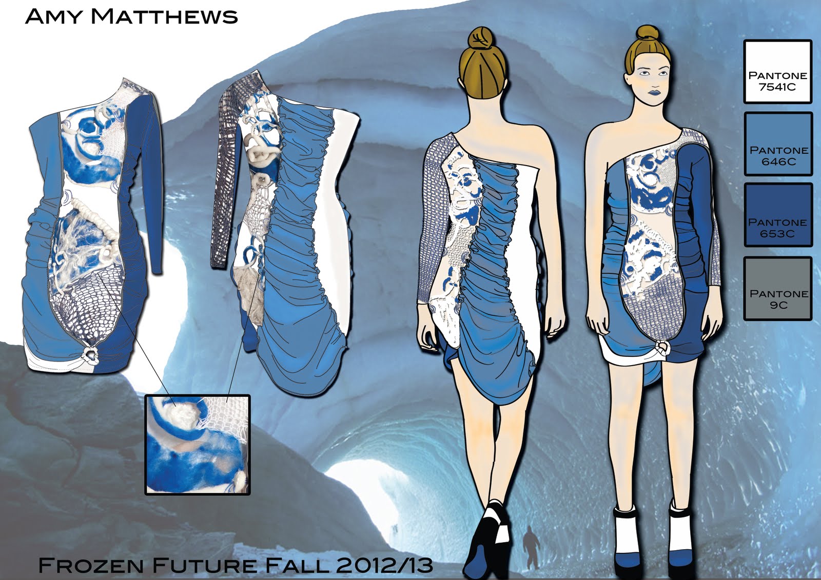 My Fashion: Amy Matthews Graduate Collection 'Frozen Future'