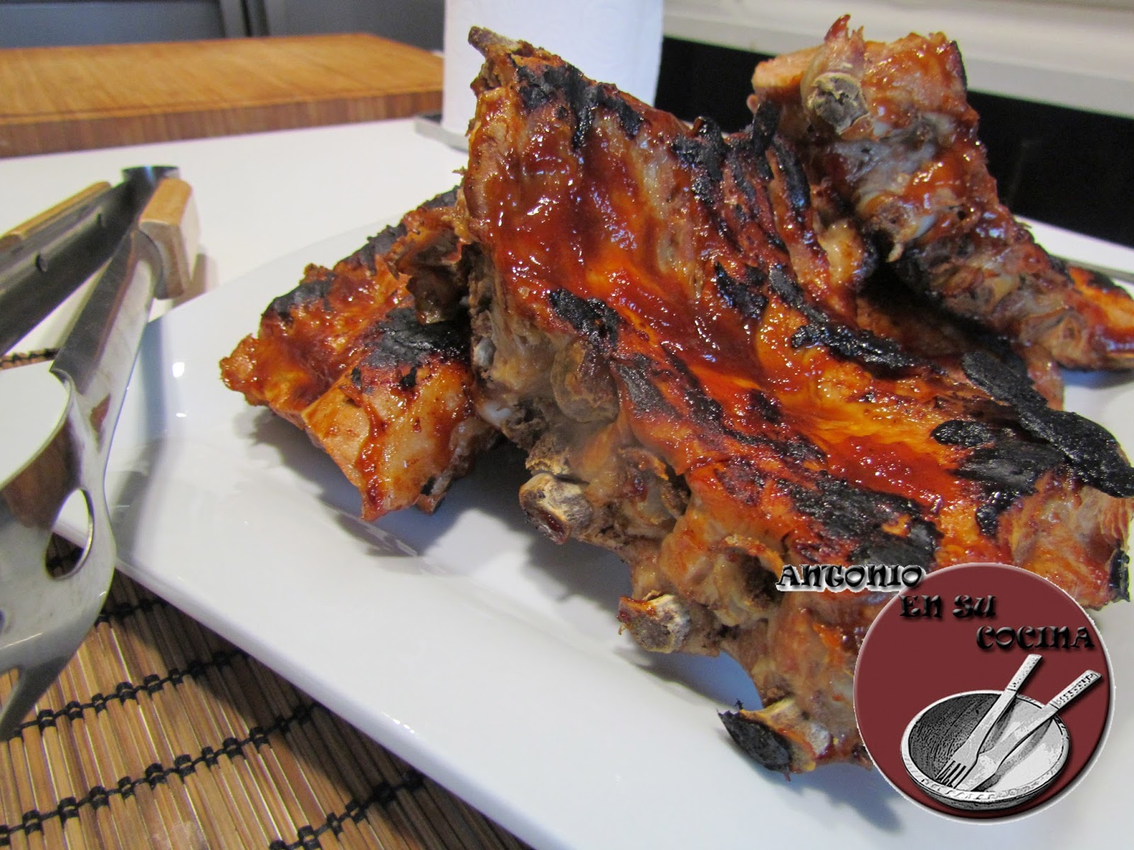 Antonio En Su Cocina: COSTILLAS BBQ O RIBS BBQ