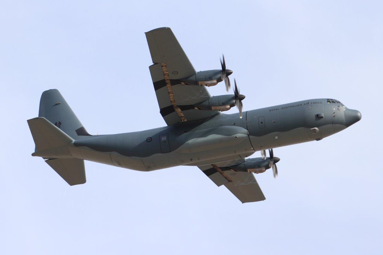 Far North Queensland Skies: New RAAF C-130J scheme on A97-441