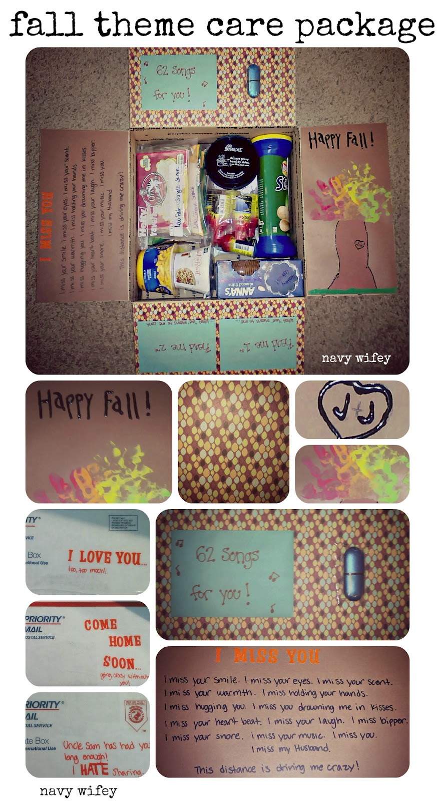 Navy Wifey: - Fall Theme Care Package