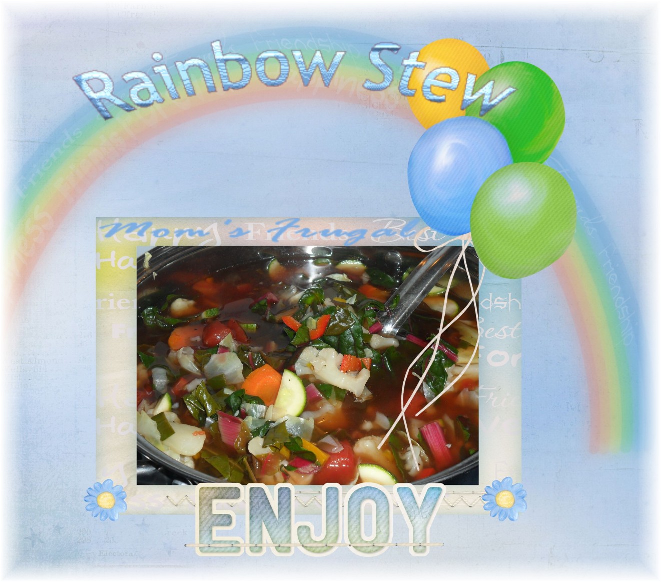 Mom's Frugal: Rainbow Stew