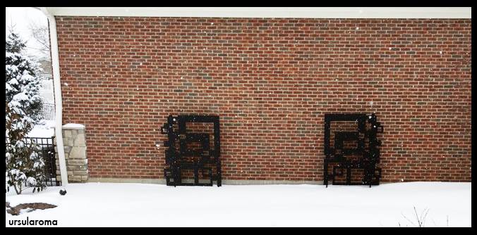 METAL WORK by Ursula Roma: Trellises - Mid-Century Abstract Geometric