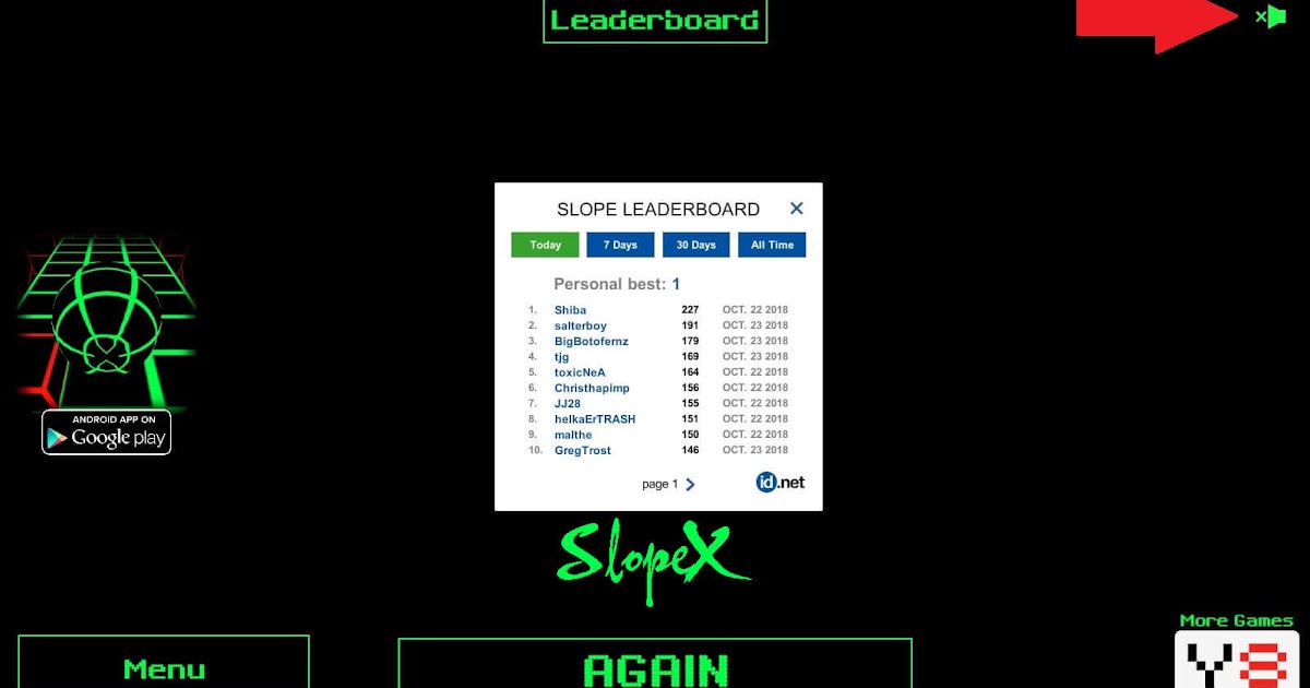 Slope Game SlopeX
