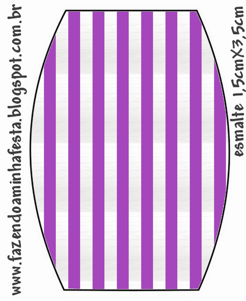 Black Polka Dots in Purple: Free Printable Candy Bar Labels. | Oh My ...