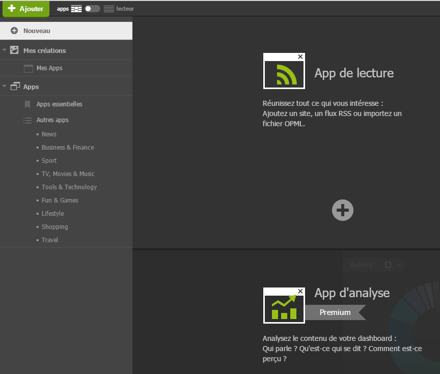 NETVIBES: Ajouter un Flux RSS