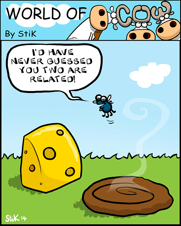 The Cartoonist known as StiK: World of Cows