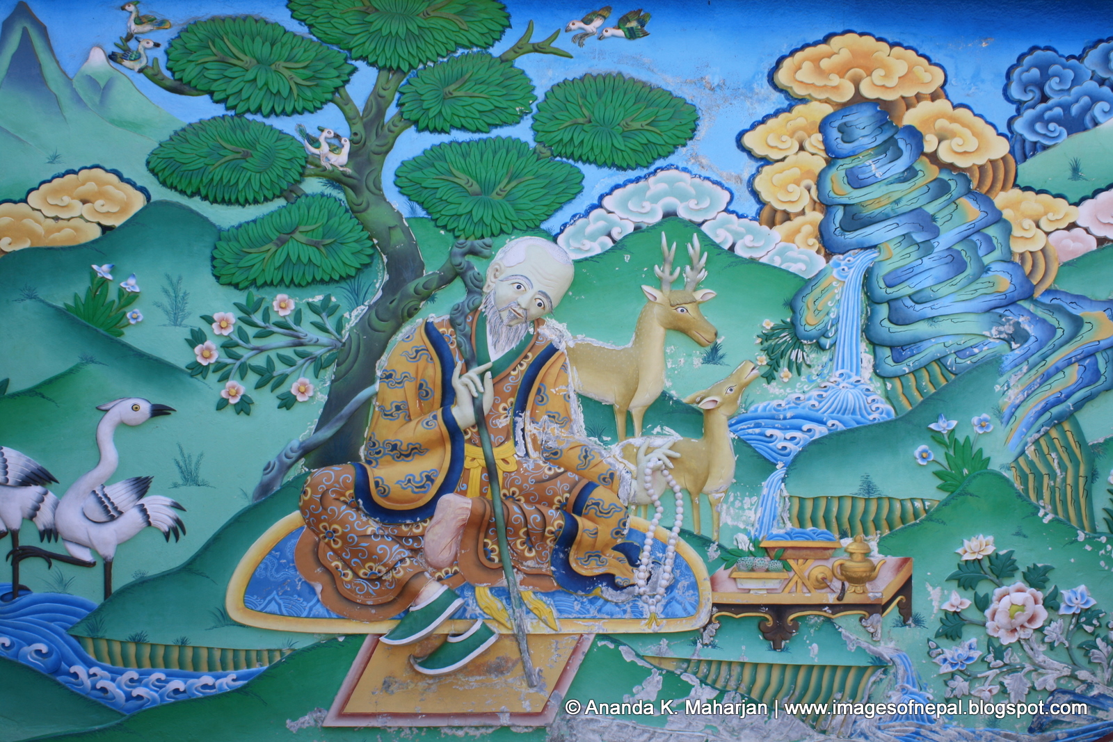 Images of Nepal: Seto Gumba - Druk Amitabha Mountain 2