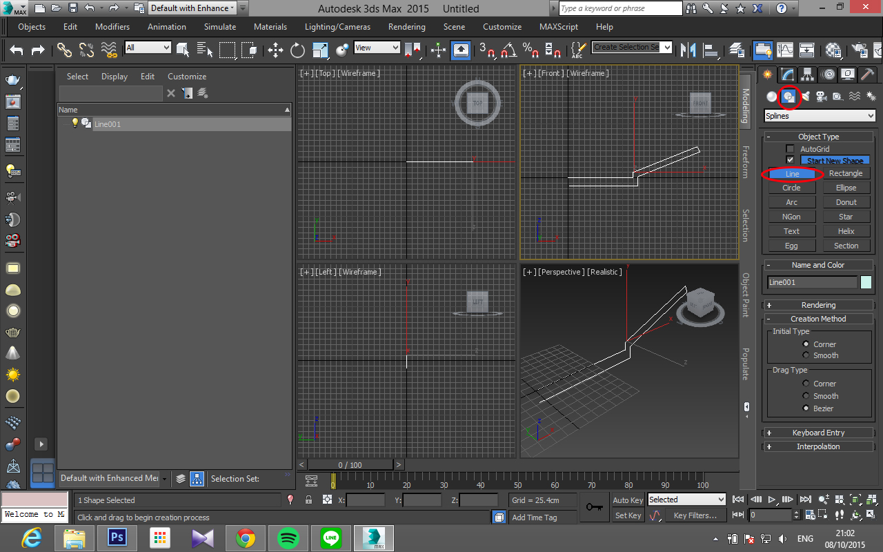 3Ds Max - How to create a plate - JHong | Success