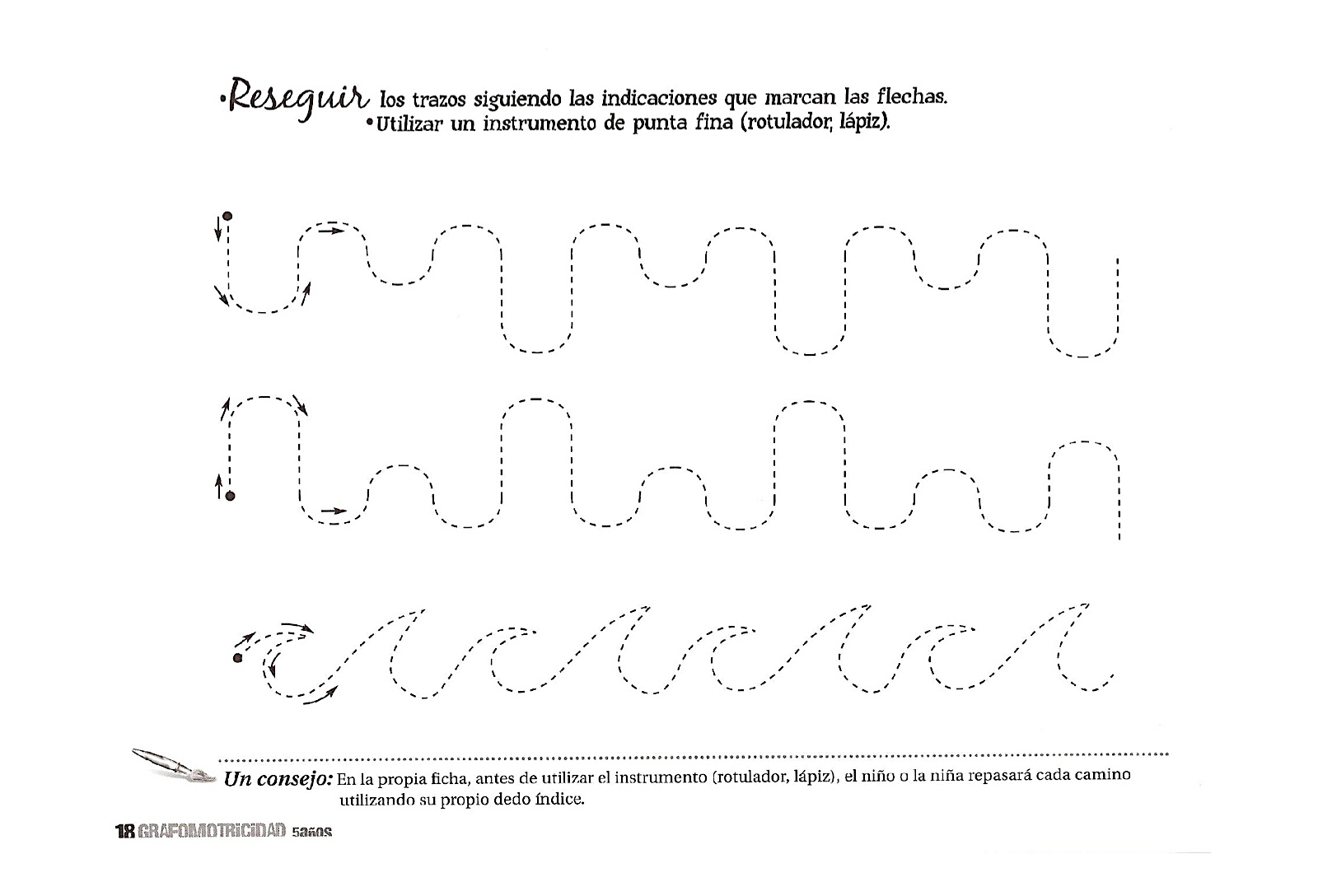 Paso A Pasito, Leo Solito: Ejercicios de Aprestamiento