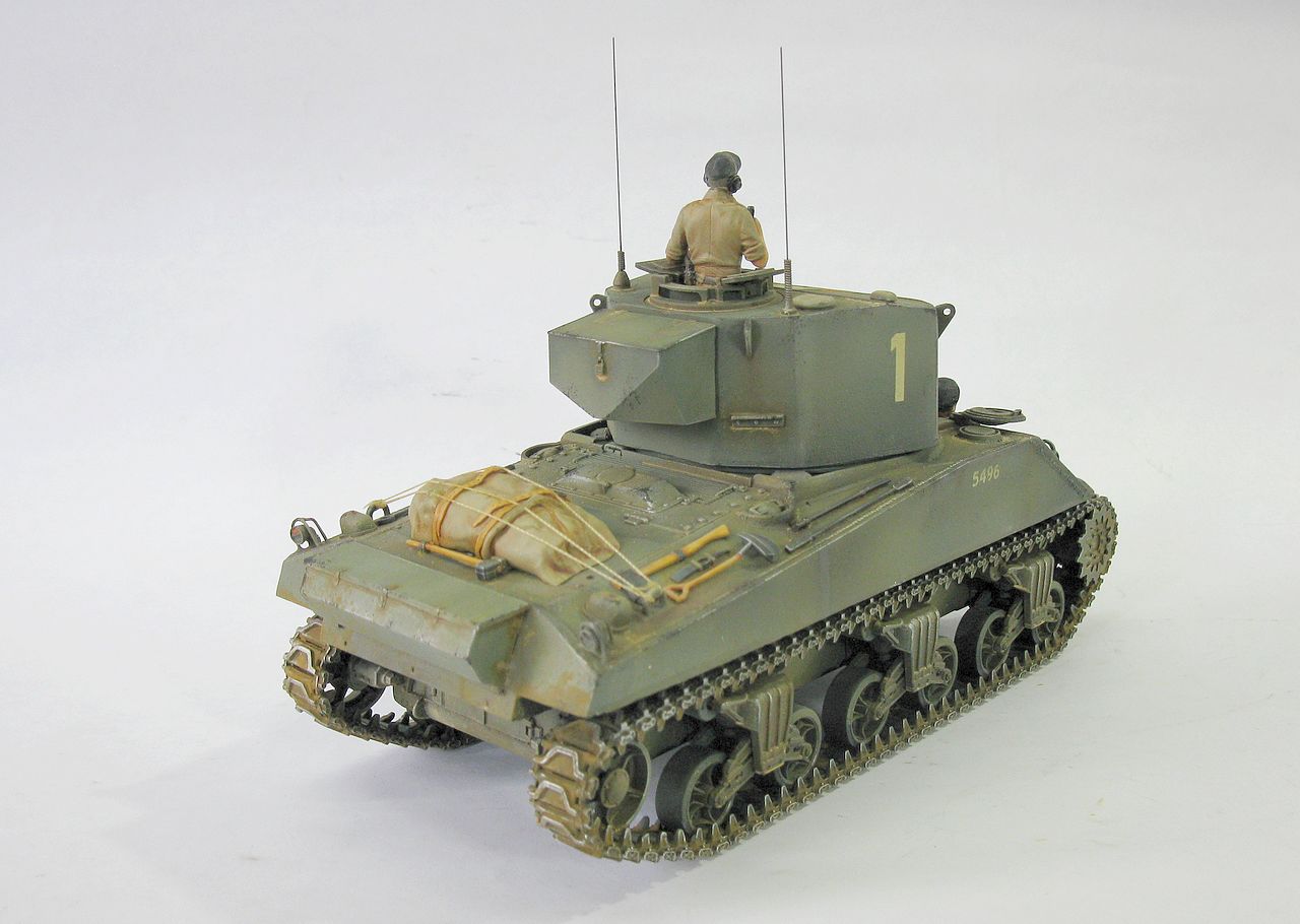 Panzerserra Bunker- Military Scale Models in 1/35 scale: Sherman V CDL ...