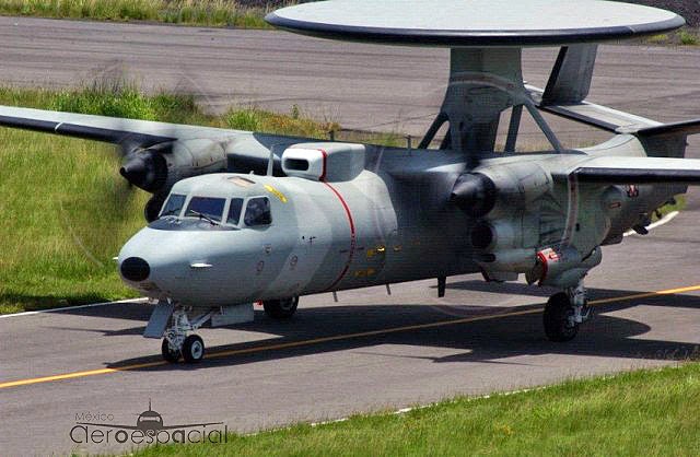 Los E-2C Hawkeye de la Aviación Naval Mexicana