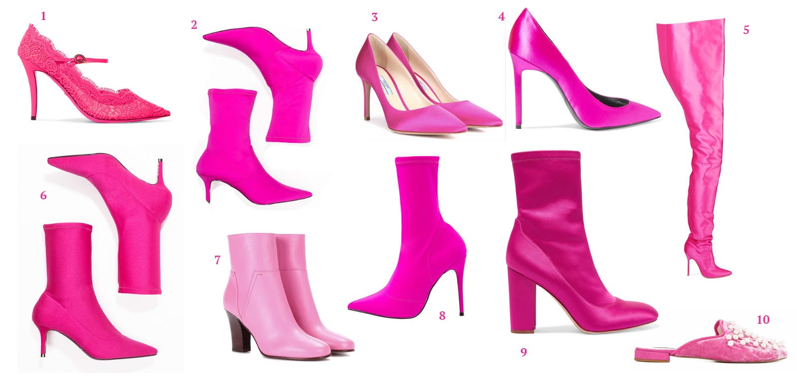 scostumista: THIS IS THE TREND:FUCHSIA SHOES