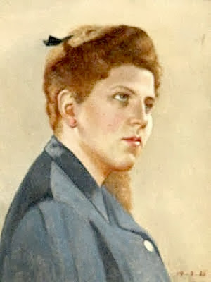 Francesco De Nicola (1882 -1961): Ritratto della nuora N.D.Maria Palomba