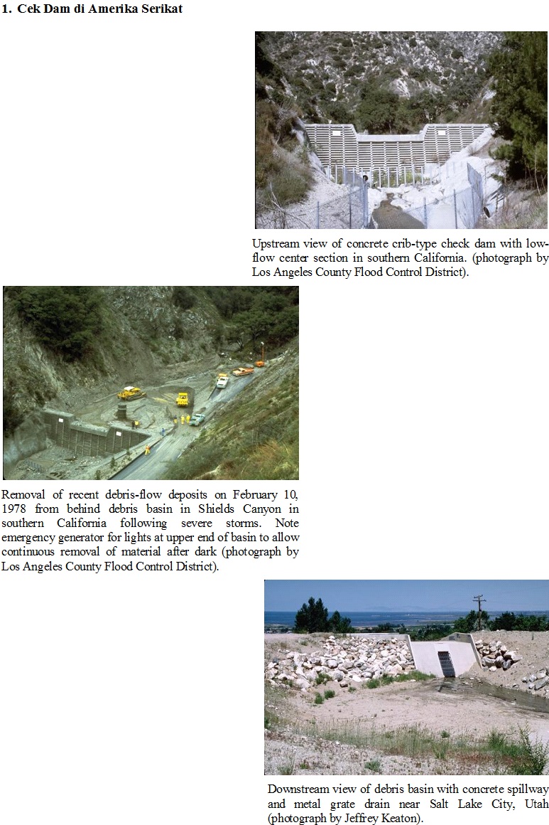 JC Power Sabo Dam: Sabo Dam Austria, Cina dan USA