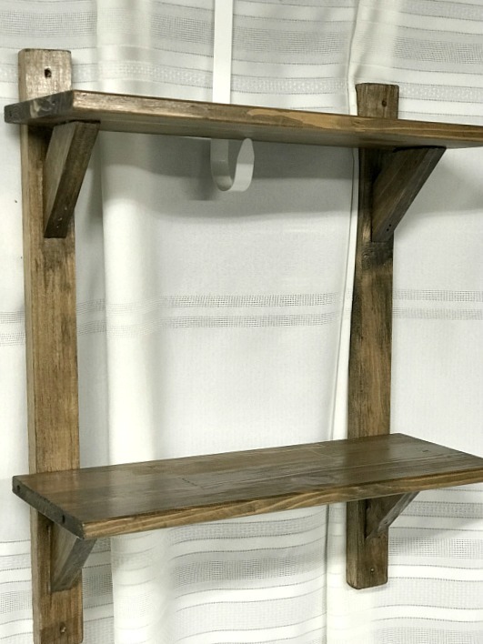 DIY Wooden Wall Shelves