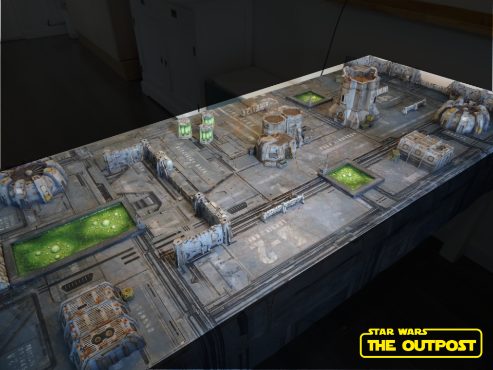 The Legion Outpost: My Legion Terrain (table 1)