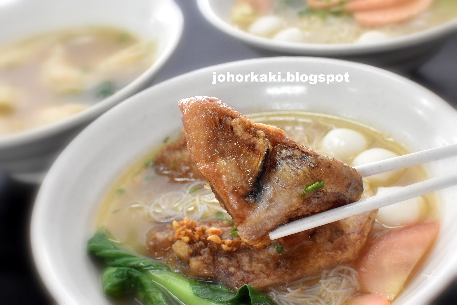 Chef Ong Salmon Fish Head Soup & Sashimi 三文鱼头鱼片汤 JK1497 |Tony Johor ...