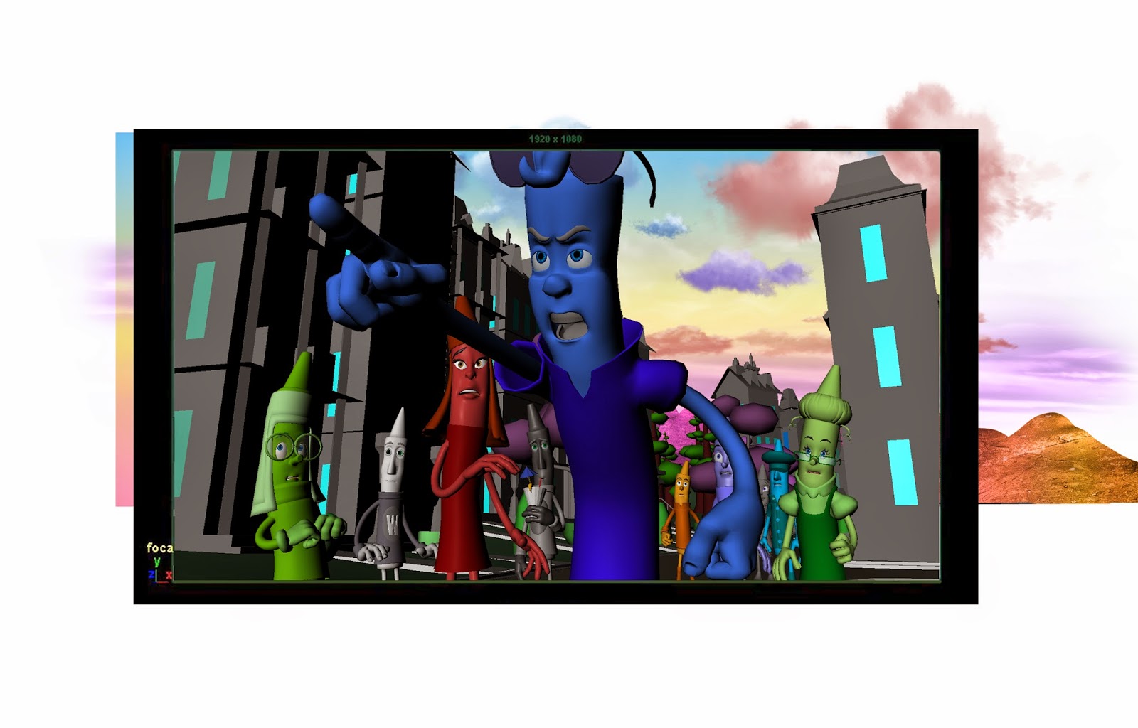 GFL Animation Studios: The Hero of Color City