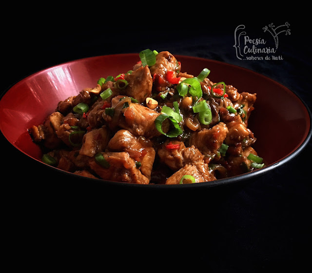 Poesía Culinaria . Sabores de Nati: Pollo Kung Pao, cocina de Sichúan ...