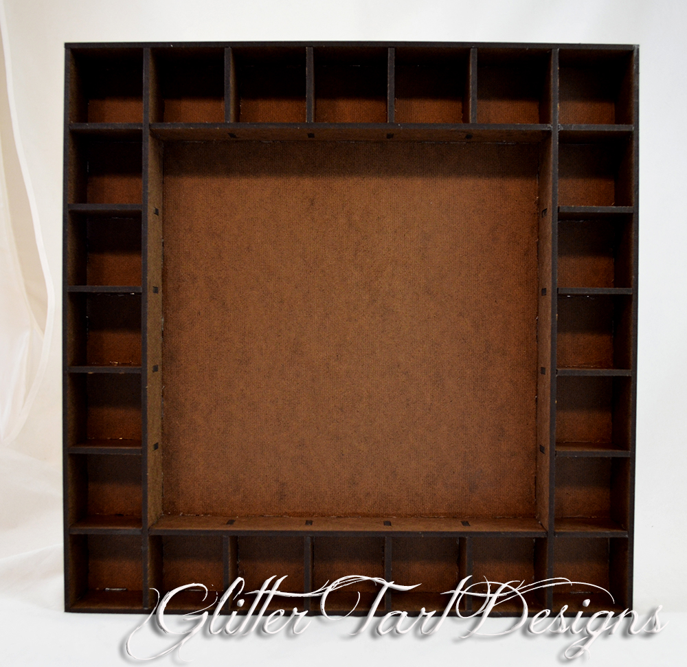 Glitter Tart Designs: Advent Calendar Shadow Box Assembly