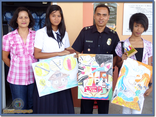 Bayan ng Cabugao: DRAWING AND POSTER MAKING CONTEST TI BFP, NABALLIGI