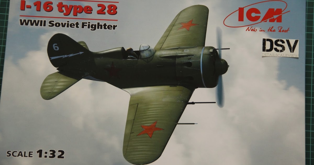 ICM 1/32 I-16 Type 28 (32002) - DetailScaleView