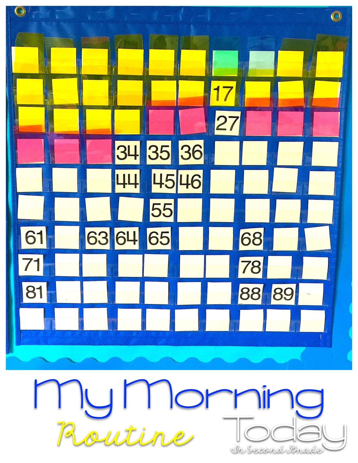 My Morning Routine - Today in Second Grade