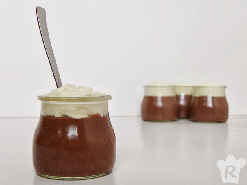 La cocina de Rebeca: Copas de nata y chocolate caseras