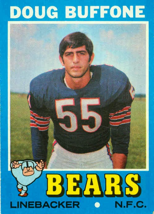 1971 Football Cards: Chicago Bears