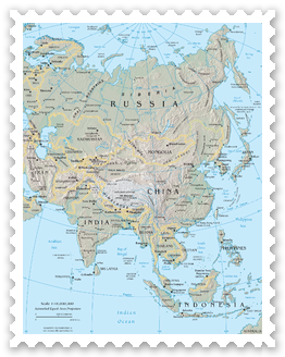 Daftar Nama Negara di Asia ~ coretan guru