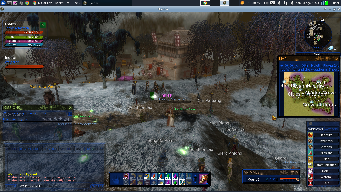 Monks of Atys: Cidade de Zora - Características da cidade - Parte I