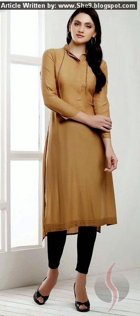 Tunics Tops Kurti 2015-2016 | Designs of Indian Long Shirts ~ She9 ...