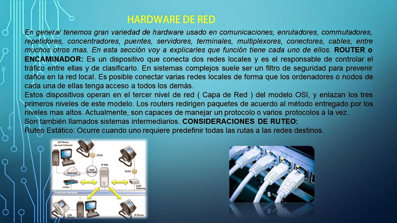 Producción Digital - Practica Supervisada: hardware de red