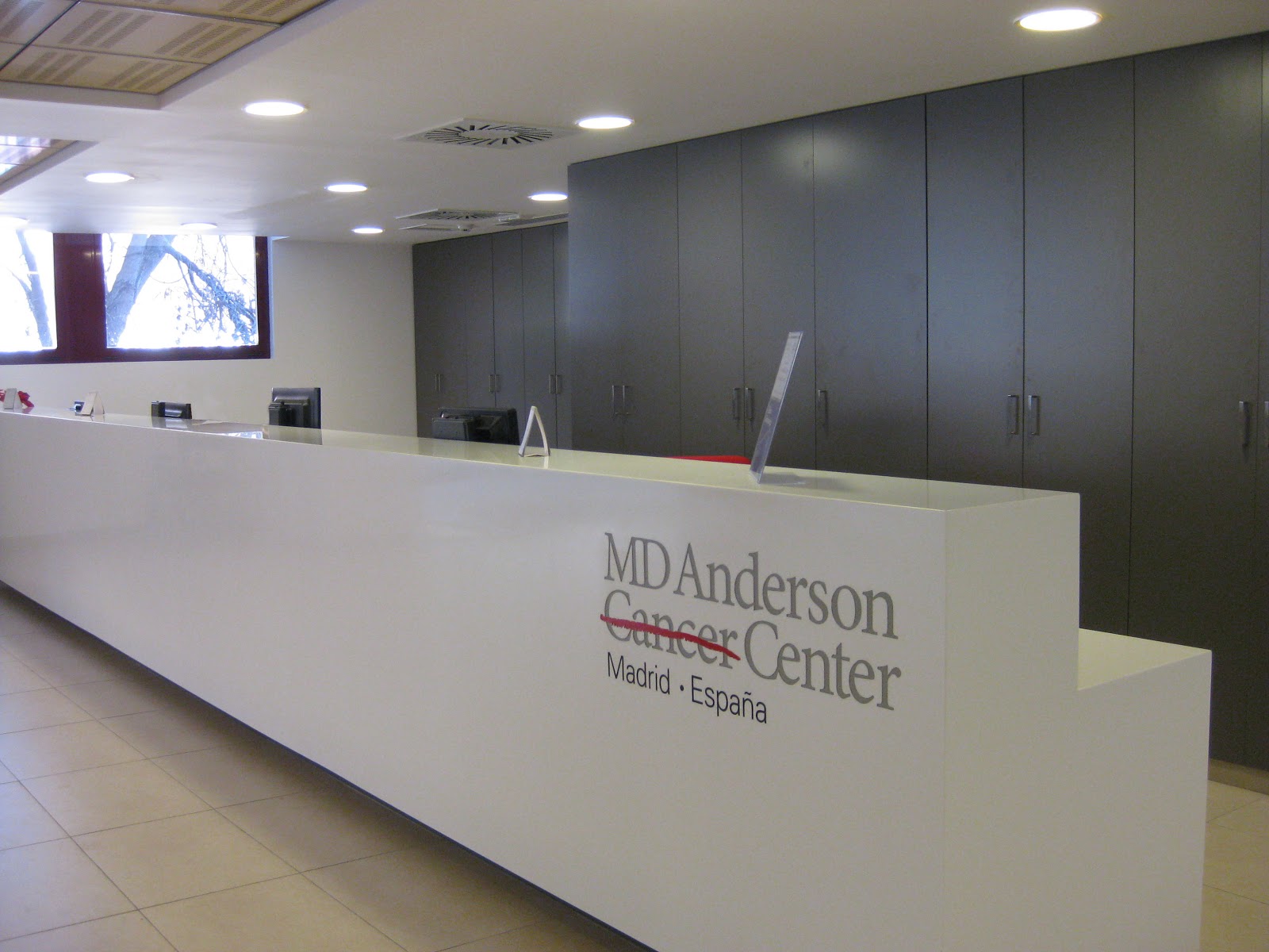 Moguerza: Remodelación en la Clínica MD Anderson, Madrid.