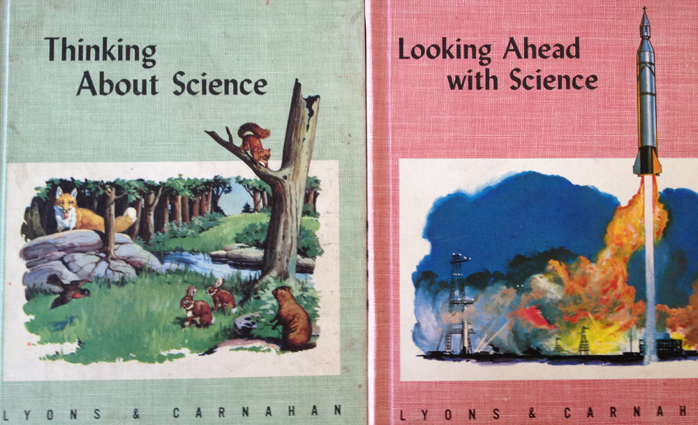 The Copycat Collector: COLLECTION #137: Vintage School Science Books