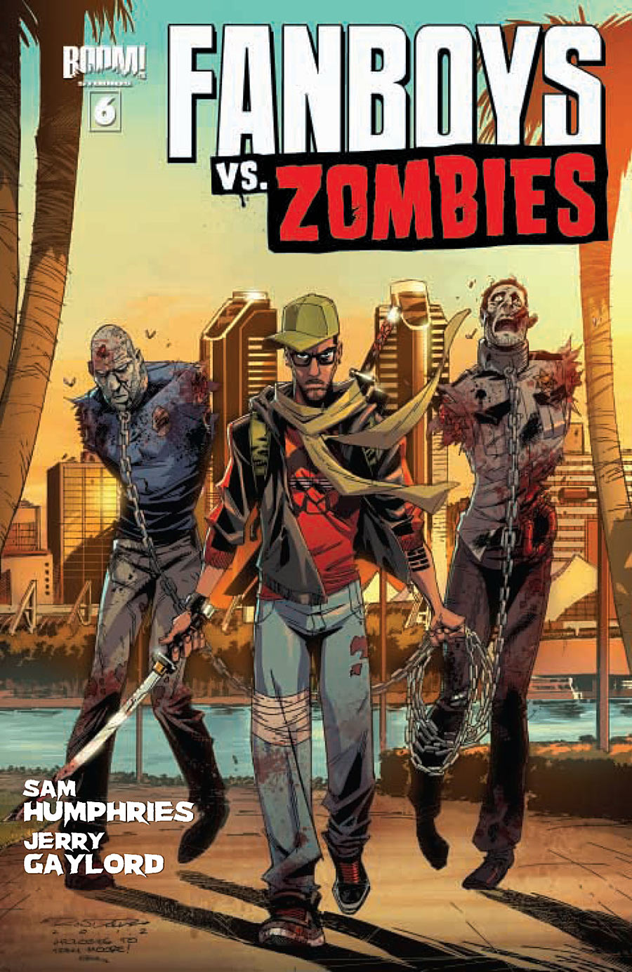 ghettoManga: PREVIEW- Fanboys VS Zombies #6
