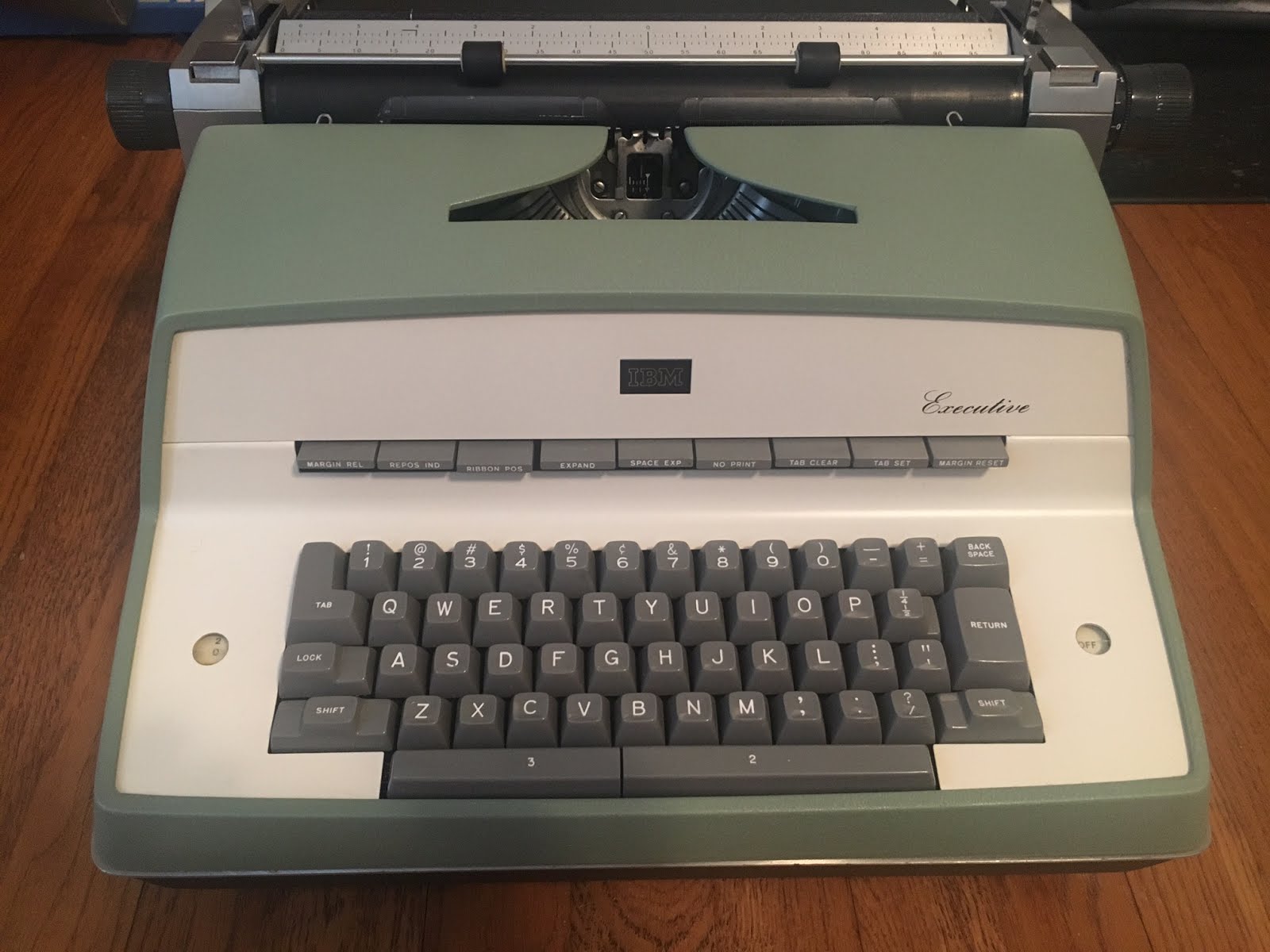 Guest post: The IBM Model D Executive typewriter/ /THE TYPEWRITER ...
