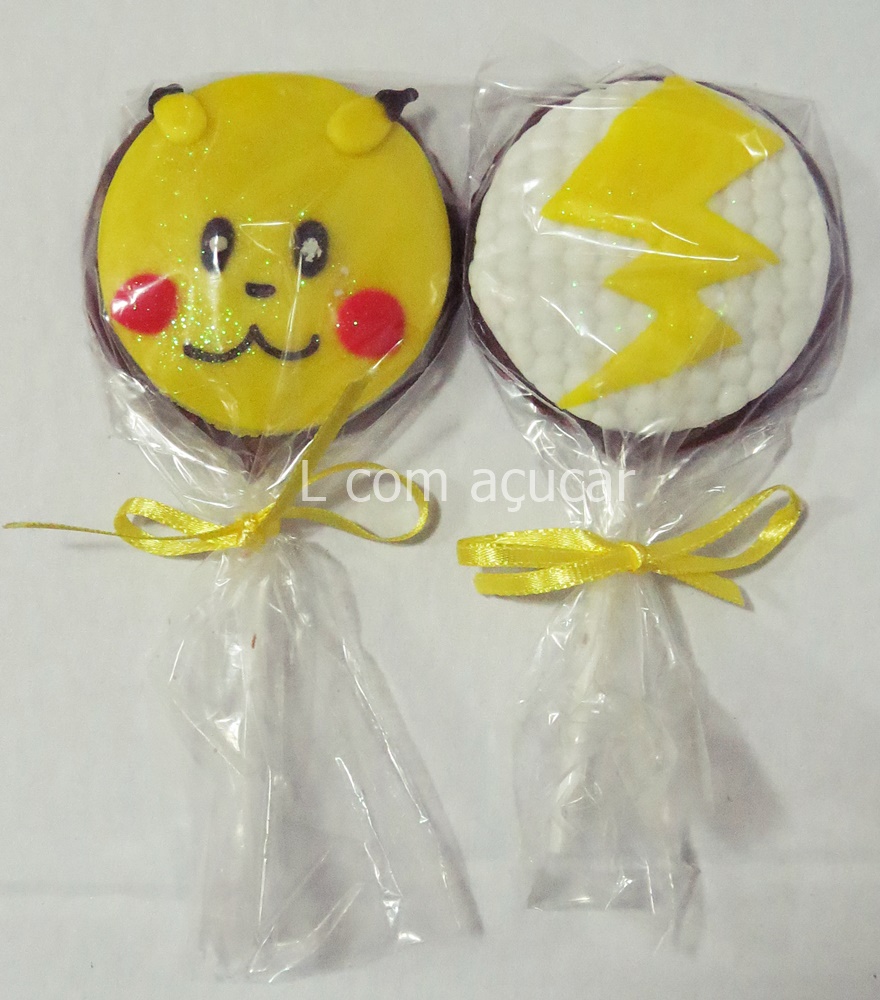 Doceria L com Açucar: Pirulito pokemon , bombom pokemon, doce modelado ...