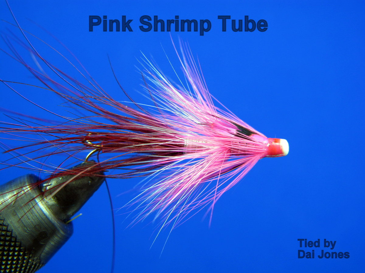 daijones flies: Irish shrimp patterns, Tied on tubes.
