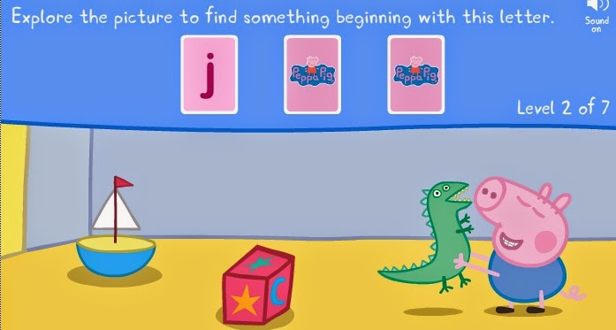 Peppa Pig and George Pairs game | Peppa Pig Online games