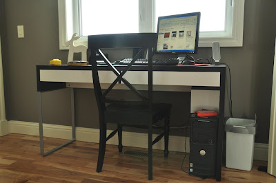 Timber and Lace: Ikea Desk transformation finally complete!!